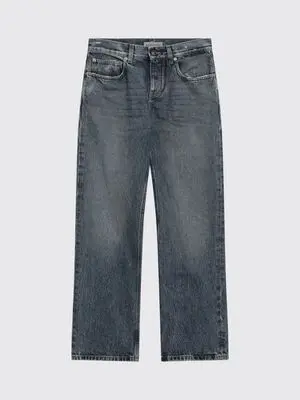 Balenciaga Straight Cotton Denim Jeans