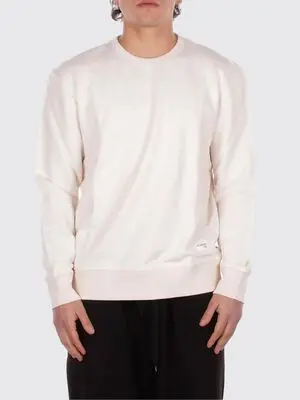 FAY Cotton Crew Neck Sweatshirt Cream