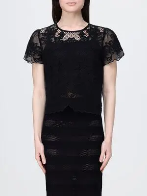 TWINSET Lace Top - Black