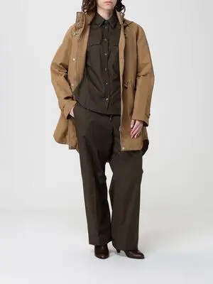 FAY Hooded Technical Cotton Parka