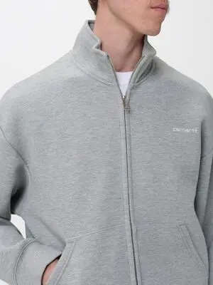 Carhartt Work In Progress Sweatshirt Jacket - Grey