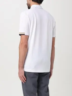 BOSS Cotton Polo Shirt - White