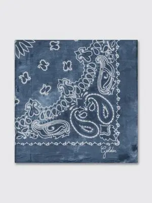 GOLDEN GOOSE Neckerchief Colour Denim