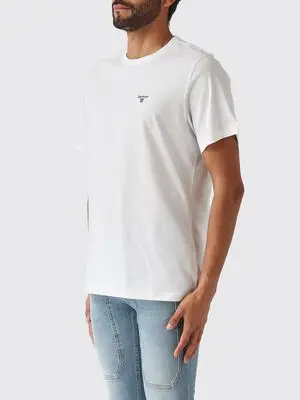 Barbour Cotton T-shirt With Logo - White