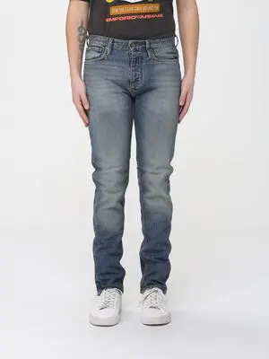Emporio Armani Straight Fit Jeans - Denim