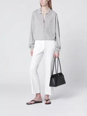 PT TORINO Gabardine Flared Trousers