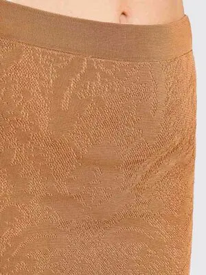 TWINSET Midi Skirt In Viscose Blend