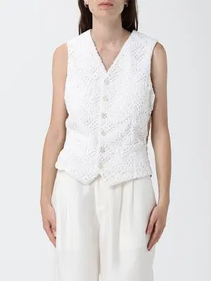 Comme Des Garcons Button Detailed Vests For Women