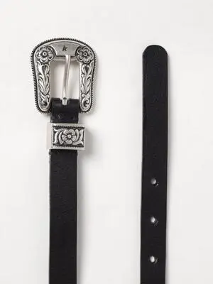 GOLDEN GOOSE Embellished Leather Belt