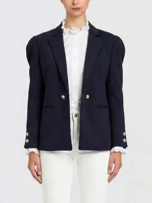 TWINSET Viscose Single-breasted Blazer - Blue