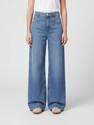 Isabel Marant Étoile High-rise Wide-leg Jeans - Blue