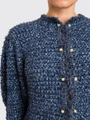 TWINSET Bouclé Cotton Jacket