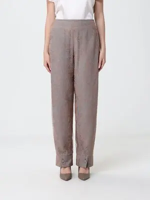Emporio Armani Embroidered Trousers