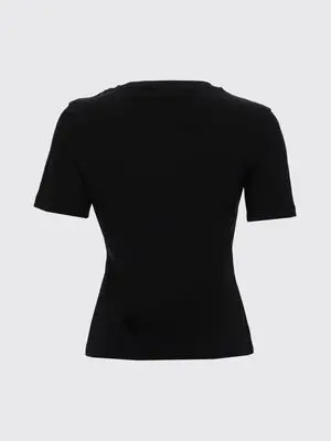 Nina Ricci Cotton And Lace Top With Bow Detail