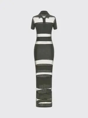 Coperni Semi Sheer Polo Dress