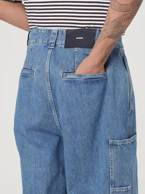 Sunnei Pleated Wide Leg Cargo Jeans