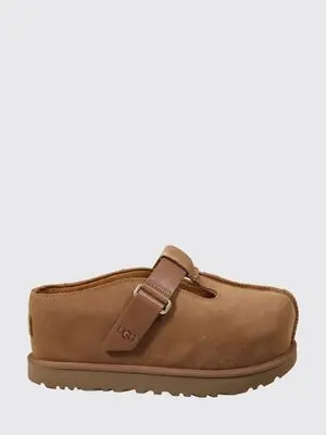 UGG Goldenstar Hi Suede Sabots - Beige