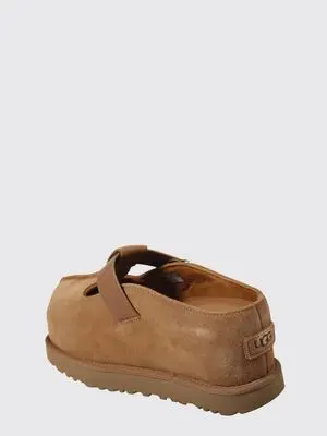 UGG Goldenstar Hi Suede Sabots - Beige
