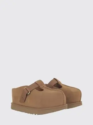 UGG Goldenstar Hi Suede Sabots - Brown