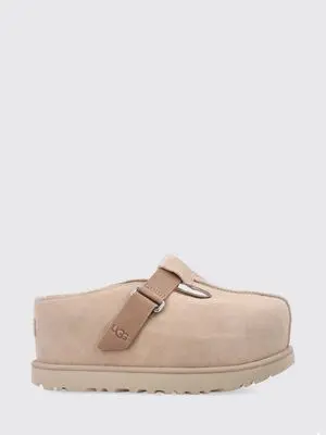 UGG Goldenstar Hi Suede Sabots Sand