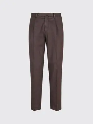 SANTANIELLO Wool And Cashmere Tailored Trousers - Dark