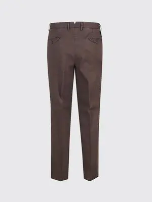 SANTANIELLO Wool And Cashmere Tailored Trousers - Dark