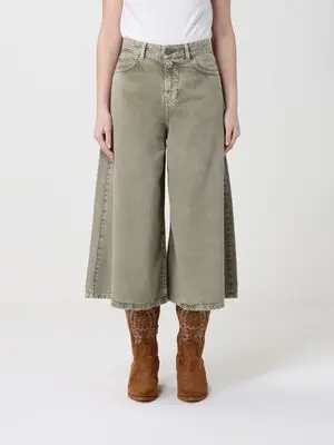 Pinko Cropped Jeans - Green