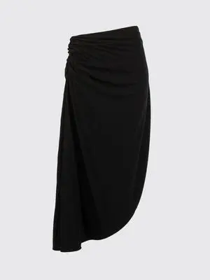 TWINSET Asymmetric Crêpe Skirt