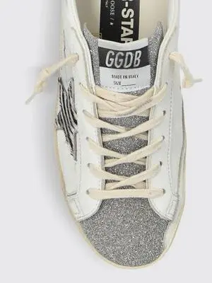 GOLDEN GOOSE Leather Sneakers With Zebra Detail