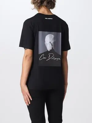 Karl Lagerfeld Graphic T-shirt - Black