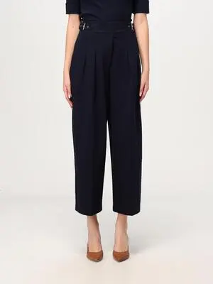 Ralph Lauren Tailored Wide Leg Trousers - Blue