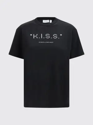 Off-White K.i.s.s." Graphic T-shirt - Black