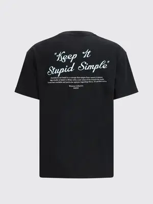Off-White K.i.s.s." Graphic T-shirt - Black