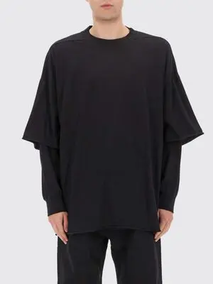 Rick Owens Cotton Oversized T-shirt - Black