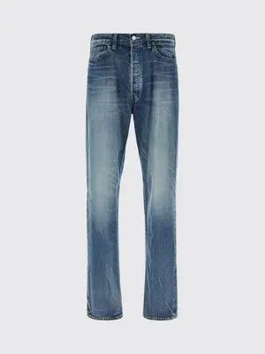 Y’s Straight Fit Jeans In Five-pocket Cotton Denim