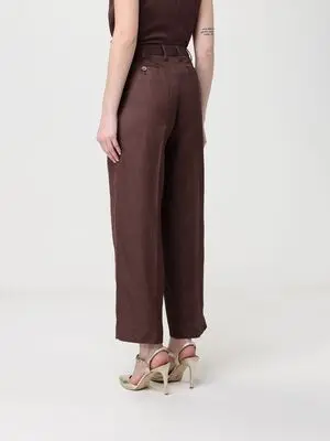 PT TORINO Cropped Fit Cotton Blend Trousers