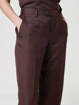 PT TORINO Cropped Fit Cotton Blend Trousers