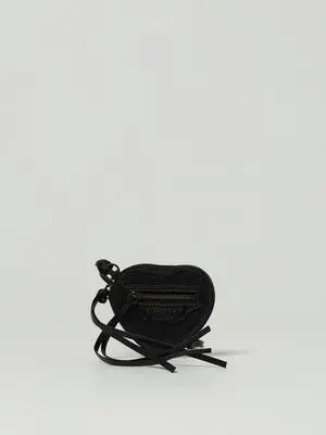 Balenciaga Heart Keyring - Black