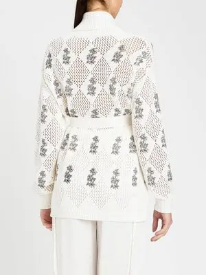 TWINSET Cotton Knit Cardigan