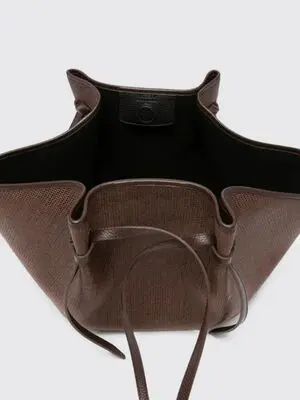Yuzefi Mochi Raffia And Leather Bag