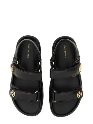Tory Burch Platform Heeled Sandals - Black