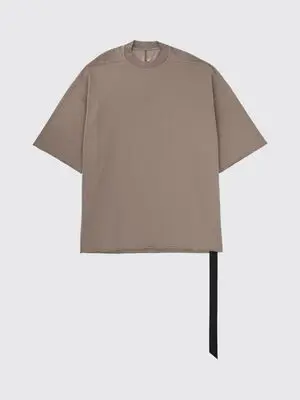 Rick Owens Cotton Oversized T-shirt - Brown