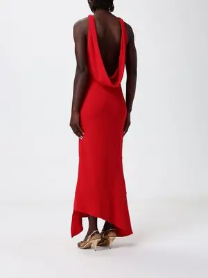 Andamane Crepe Asymmetric Dress