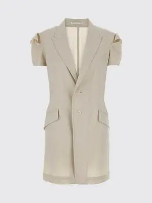 Y’s Single-breasted Blazer With Cut-out Details