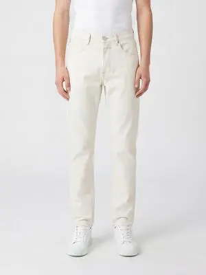 Closed Cooper Straight Fit Stretch Cotton Denim Jeans - Ivory