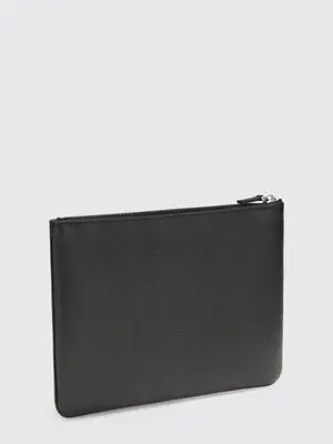Valentino Garavani Vlogo Signature Grained Calf Leather Document Holder