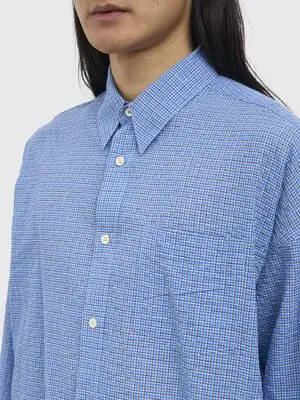 SUNFLOWER Cotton Blend Check Shirt