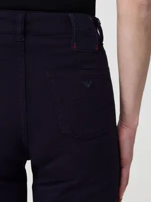 Emporio Armani Cropped Straight Leg Jeans