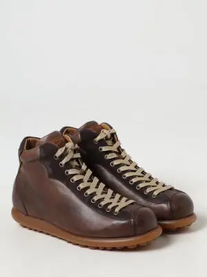 Camper Lace-up Leather Boots