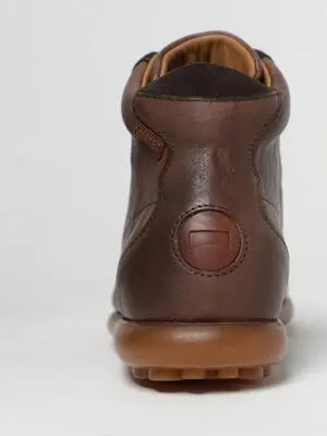 Camper Lace-up Leather Boots